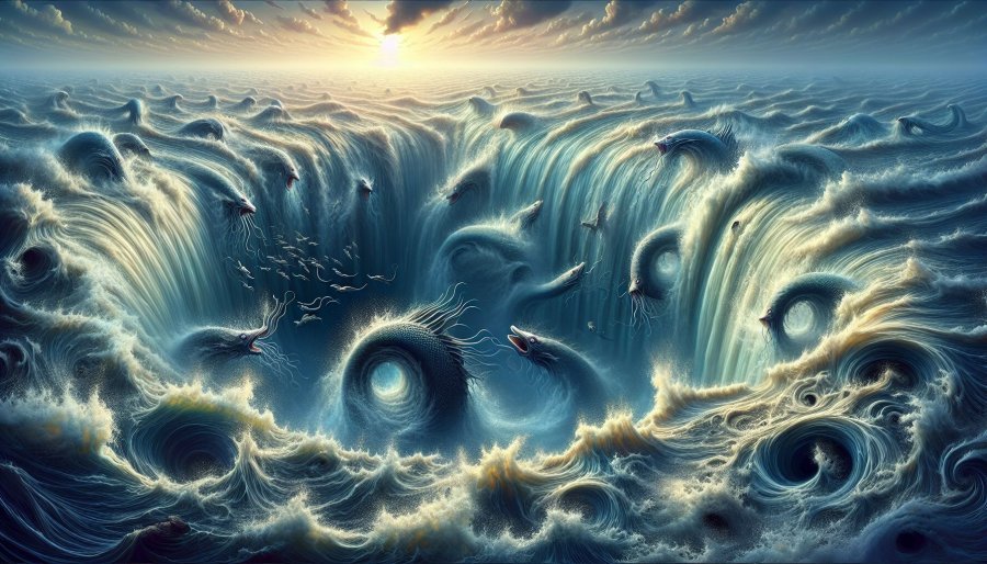 The Astonishing Beauty of the Ocean: Astika Parva Summary [Section XXI]