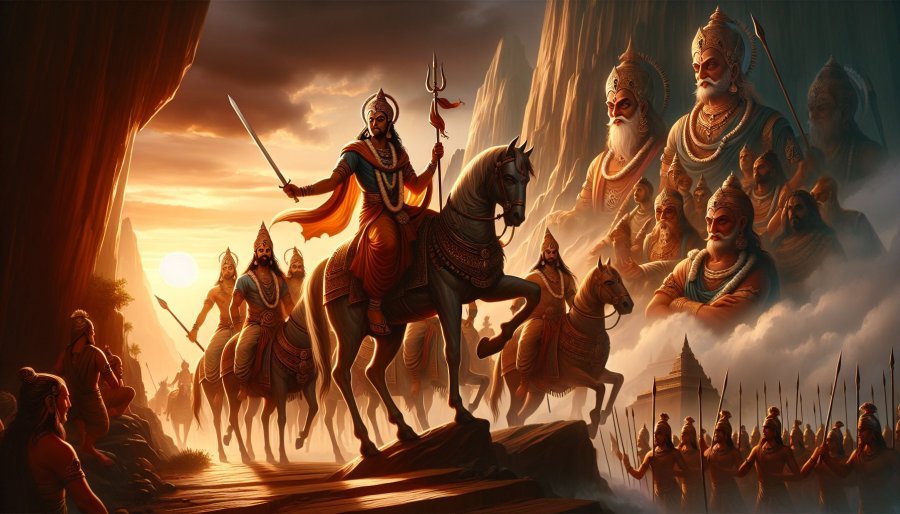 Mahabharata: Recitation of the Great Epic by Vyasa [Section LIX]