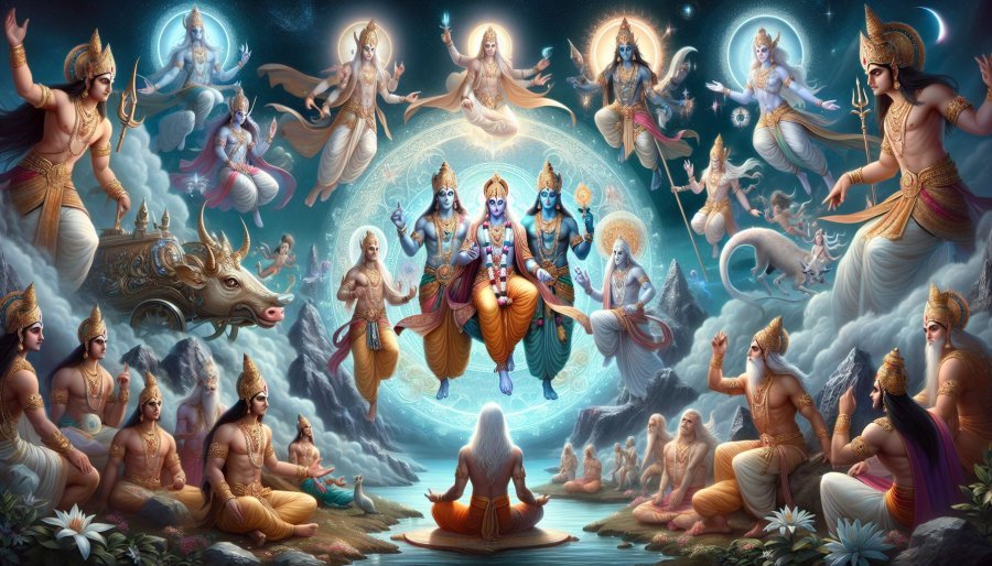 Origin of Celestials and Creatures: Birth of Gods, Asuras, Gandharvas ...
