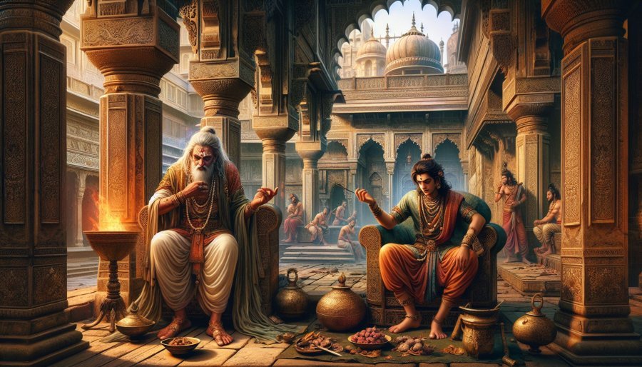 Yayati's Curse: Puru Agrees to Take His Decrepitude [Section LXXXIV]