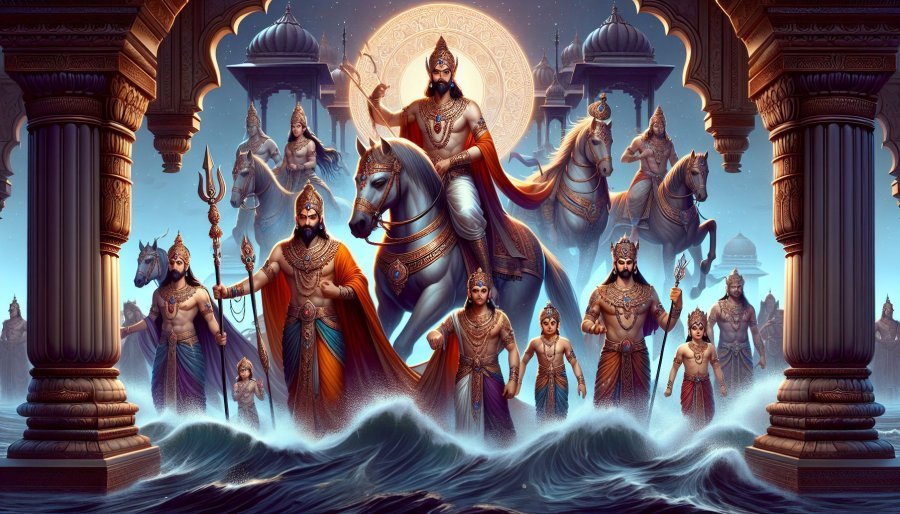 History of Ancestors: Descendants of Puru and the Pandavas [Section XCV]