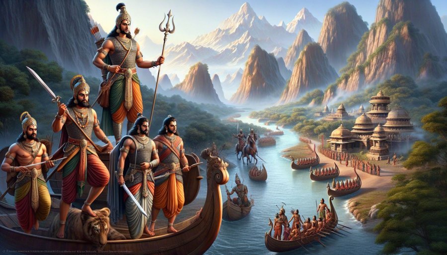 Krishna, Arjuna, Bhima Plan to Vanquish Jarasandha [Section XX]