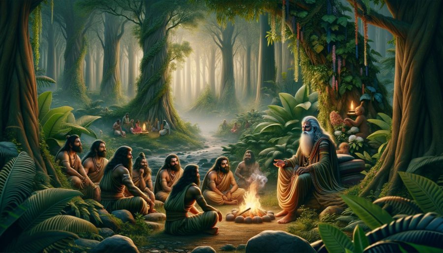 Pandavas in Exile: Markandeya's Wise Counsel to Yudhishthira [Section XXV]