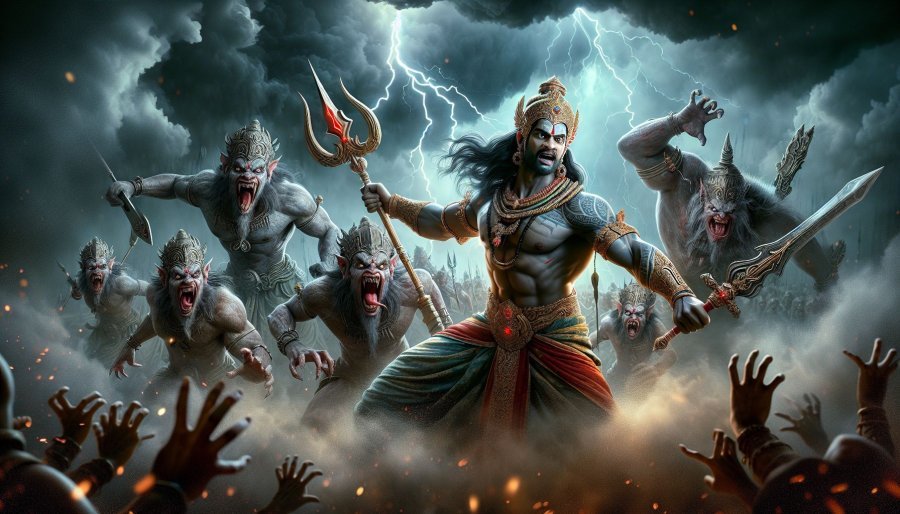 Indra's Battle with Vritra: Celestial Victory and Danava Conspiracy ...