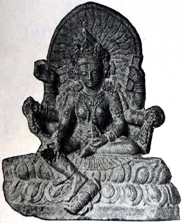 Fig. 187: Vasudhārā (Nepal) [The Indian Buddhist Iconography]