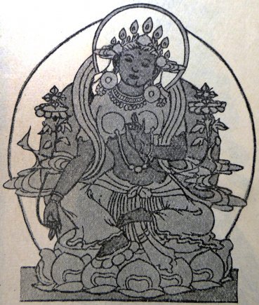 Figure 35: Tārā [The Indian Buddhist Iconography]