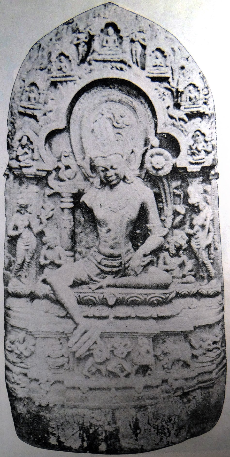 Figure 103: Khasarpaṇa (Vikrampur, Dacca) [The Indian Buddhist Iconography]