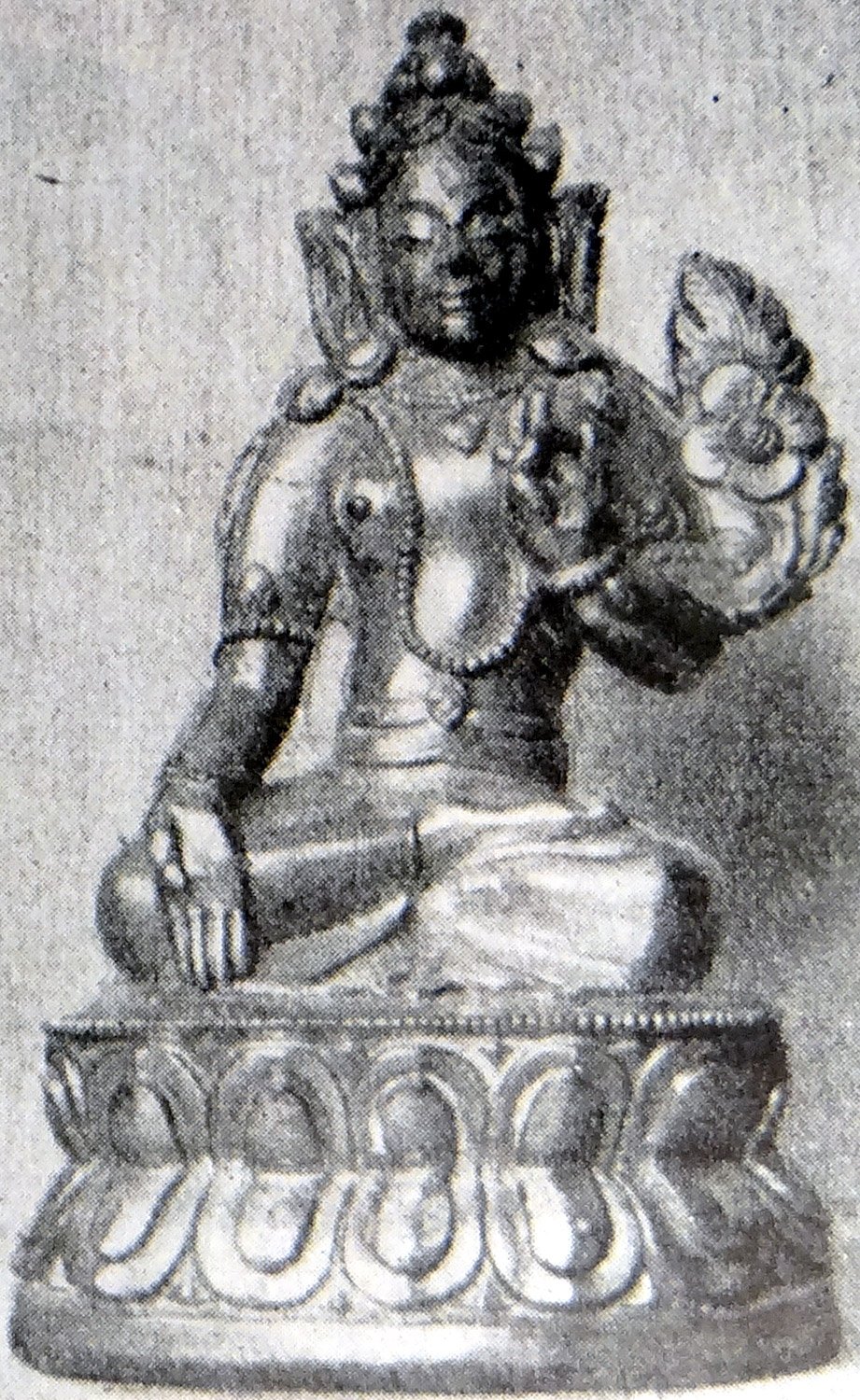 Figure 106: Lokanātha (Baroda Museum) [The Indian Buddhist Iconography]