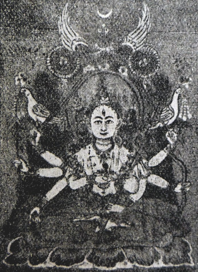 Five Protectresses (1): Mahāpratisarā [Figure 196]