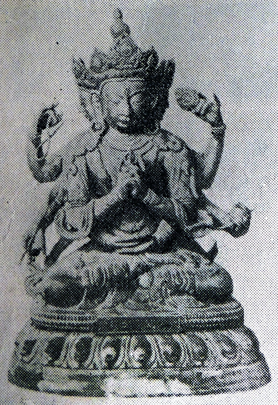Figure 30: Vairocana-Vajradhātu [The Indian Buddhist Iconography]