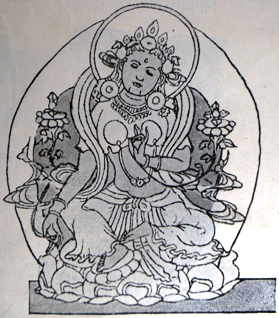 Figure 31: Locanā [The Indian Buddhist Iconography]