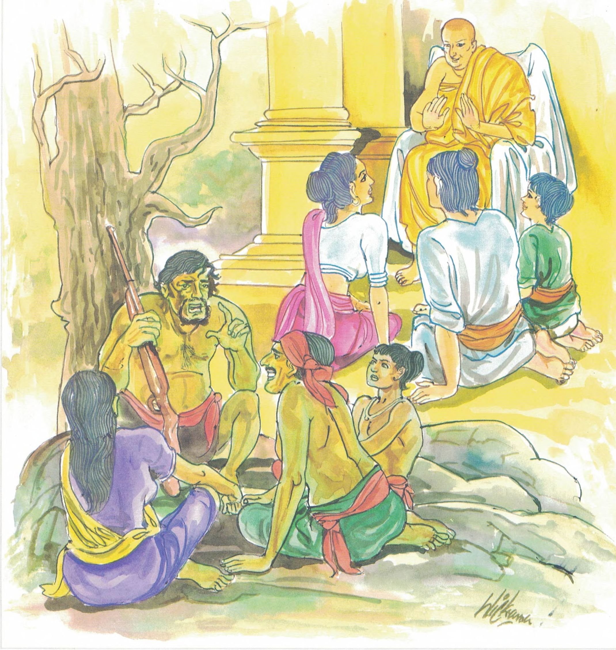 The Story of Tambadāṭhika [Verse 100]