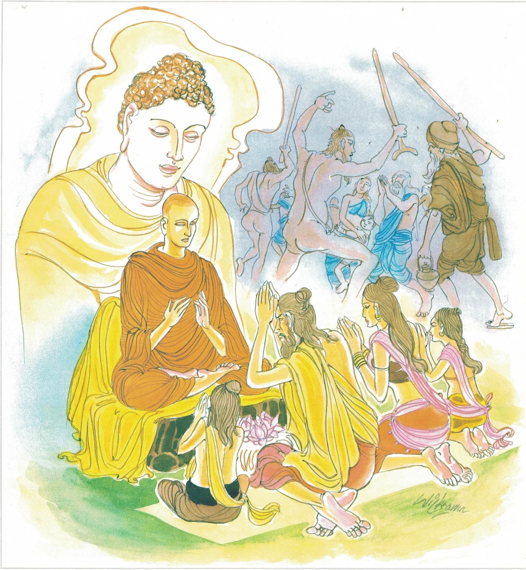 The Story of Santati the Minister [Verse 142]