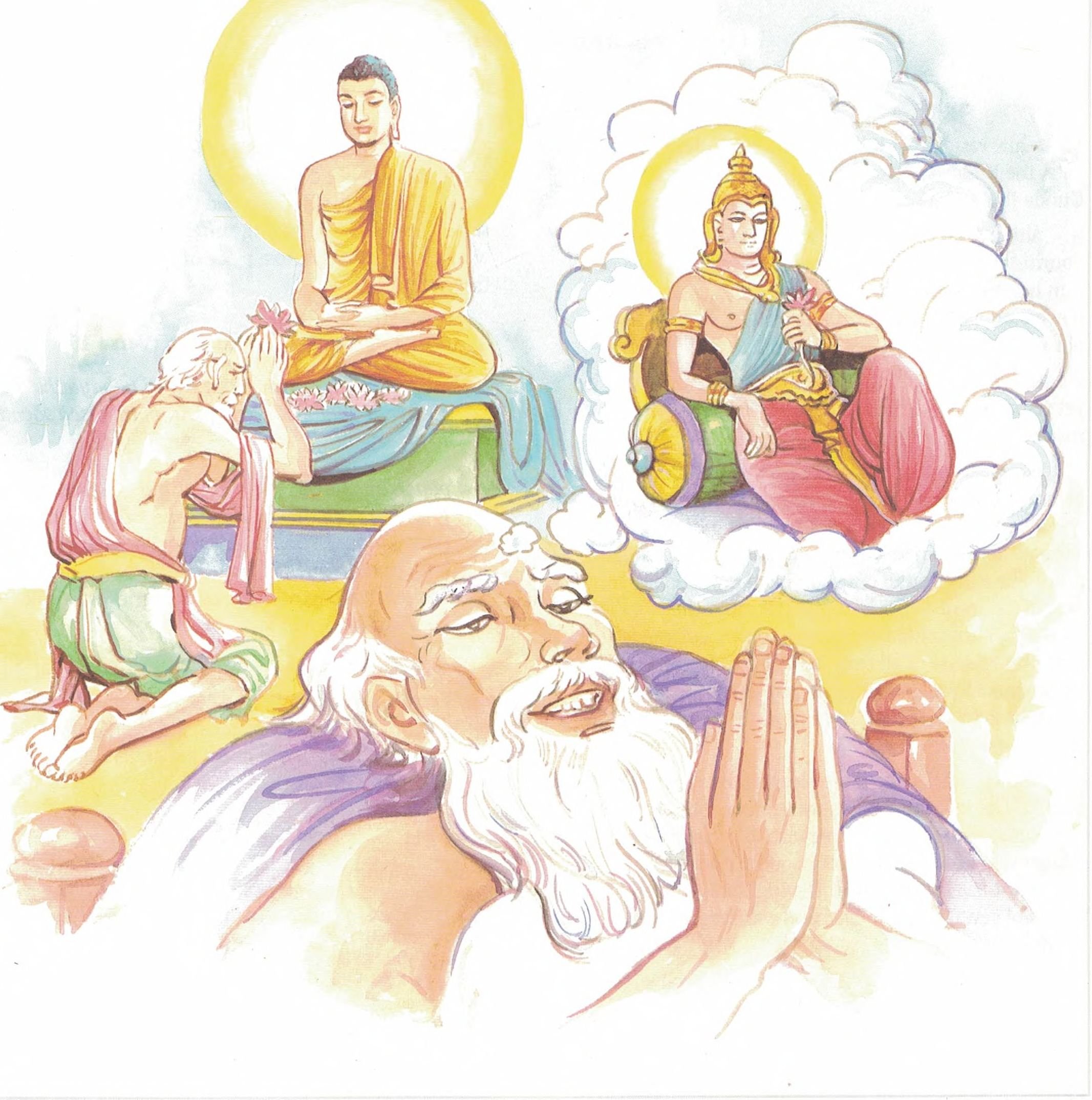 The Story of Dhammika Upāsaka [Verse 16]