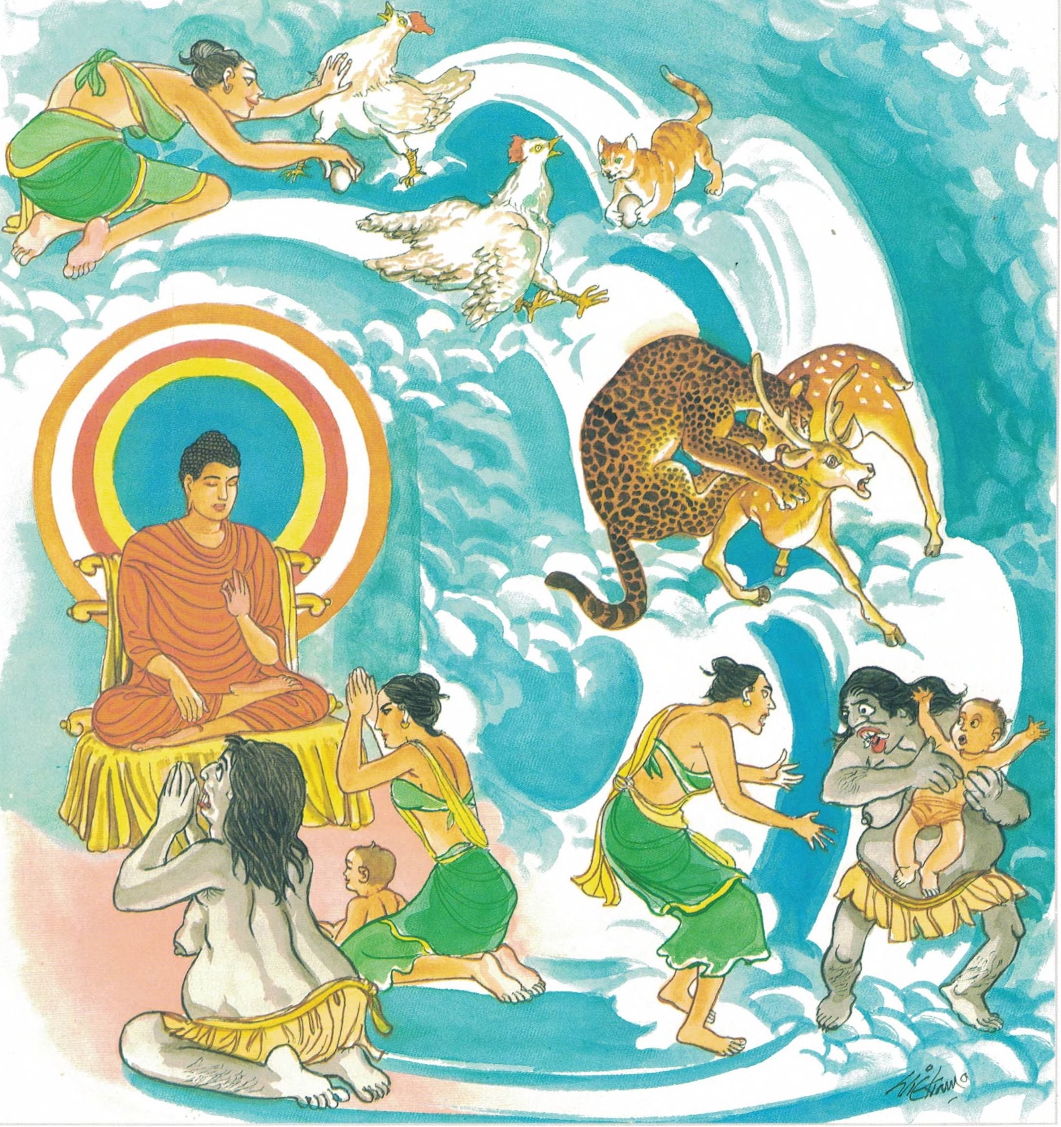 The Story of the Woman Who ate up the Eggs of a Hen [Verse 291]