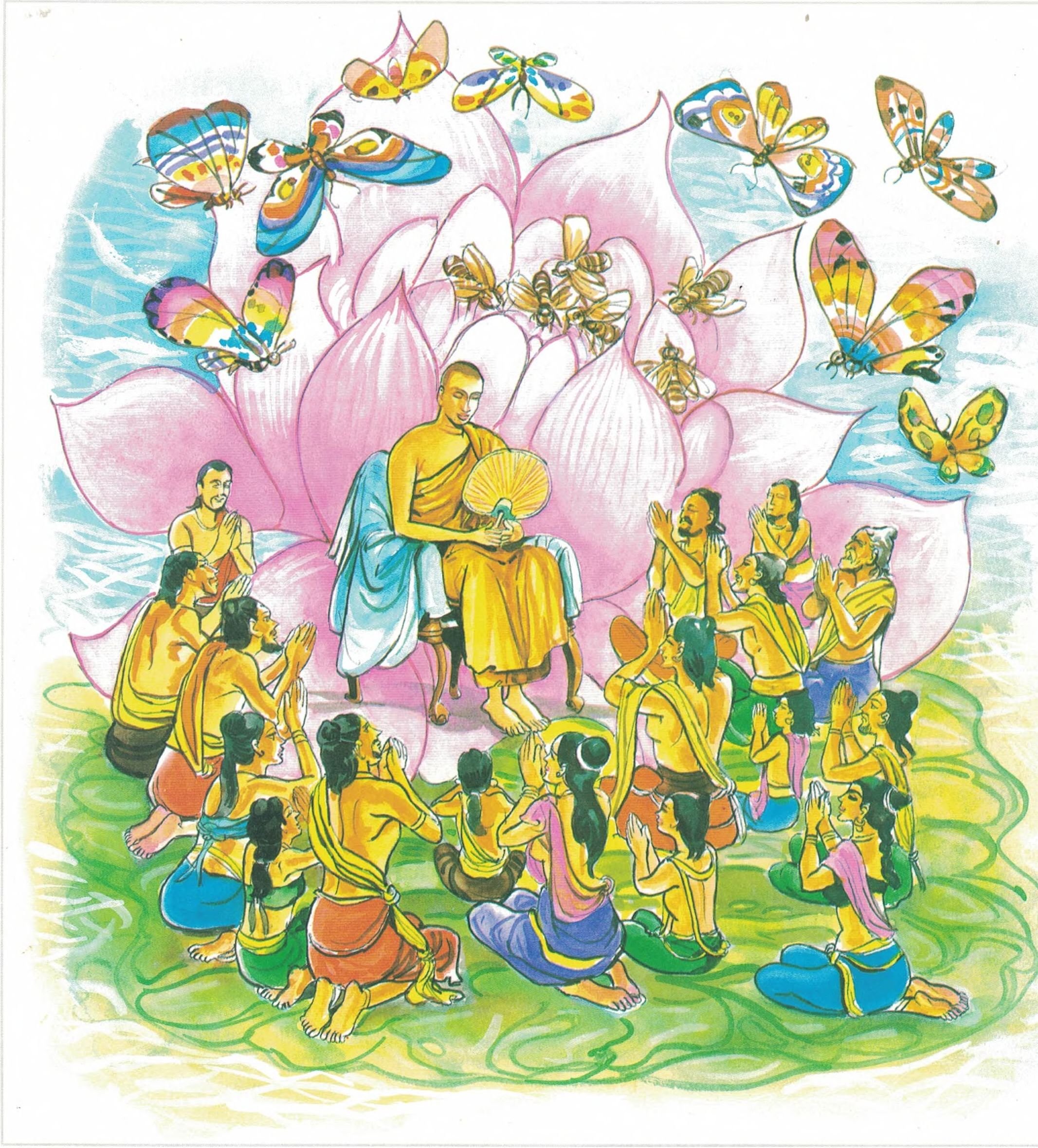 The Story of Chattapāni, a Lay Disciple [Verse 51-52]