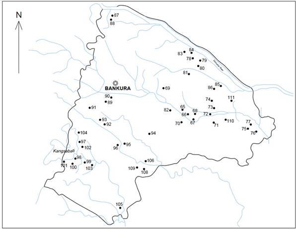 Archaeological sites in Bankura District