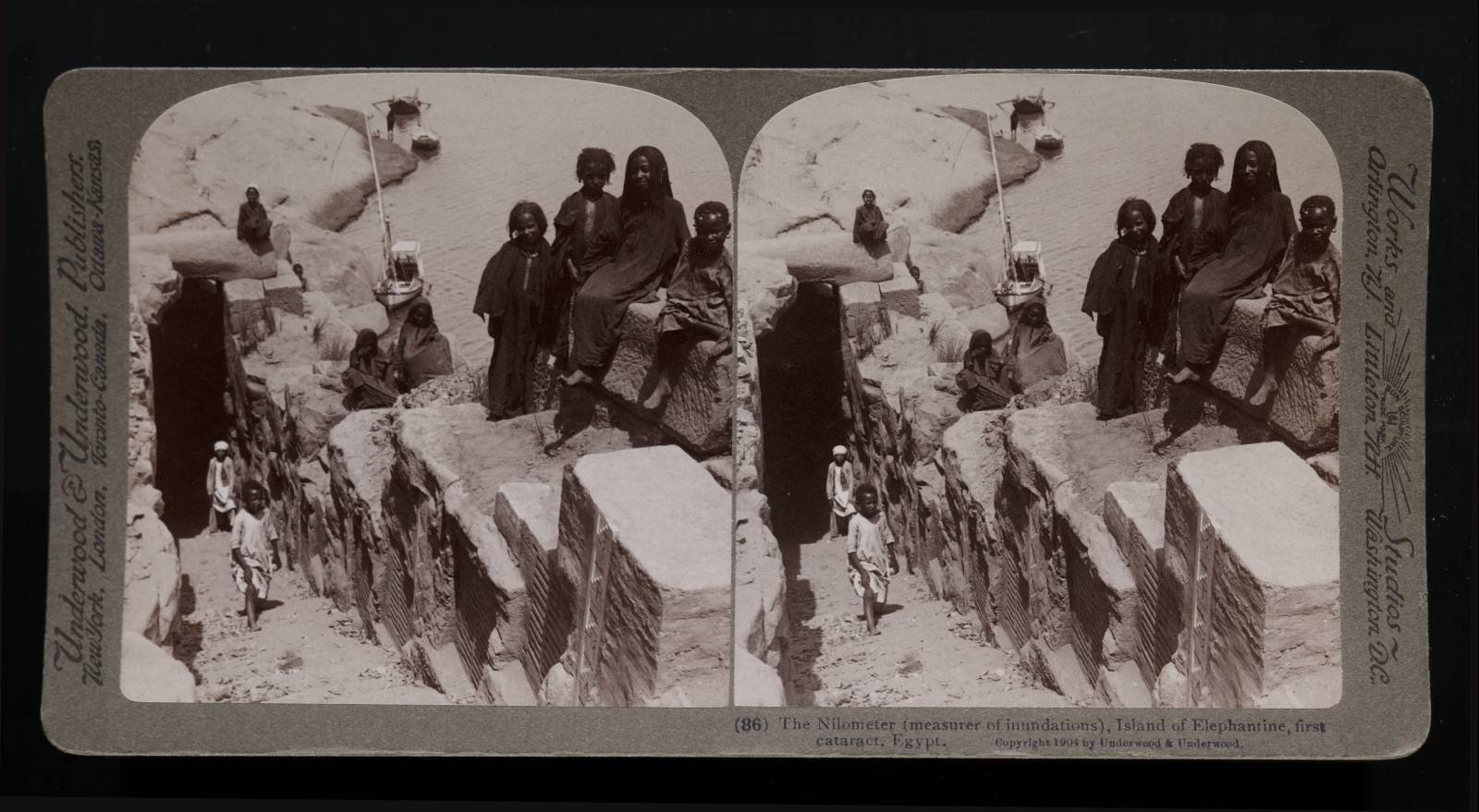 The Nilometer, The Measurer Of Inundations, Island Of Elephantine ...