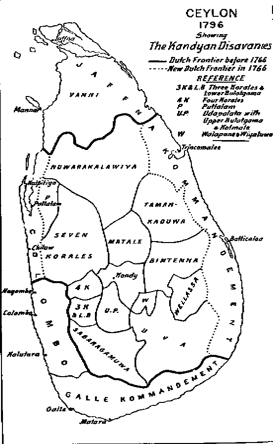 The Dutch occupation (1656 AD—1796 AD) [Chapter IX]