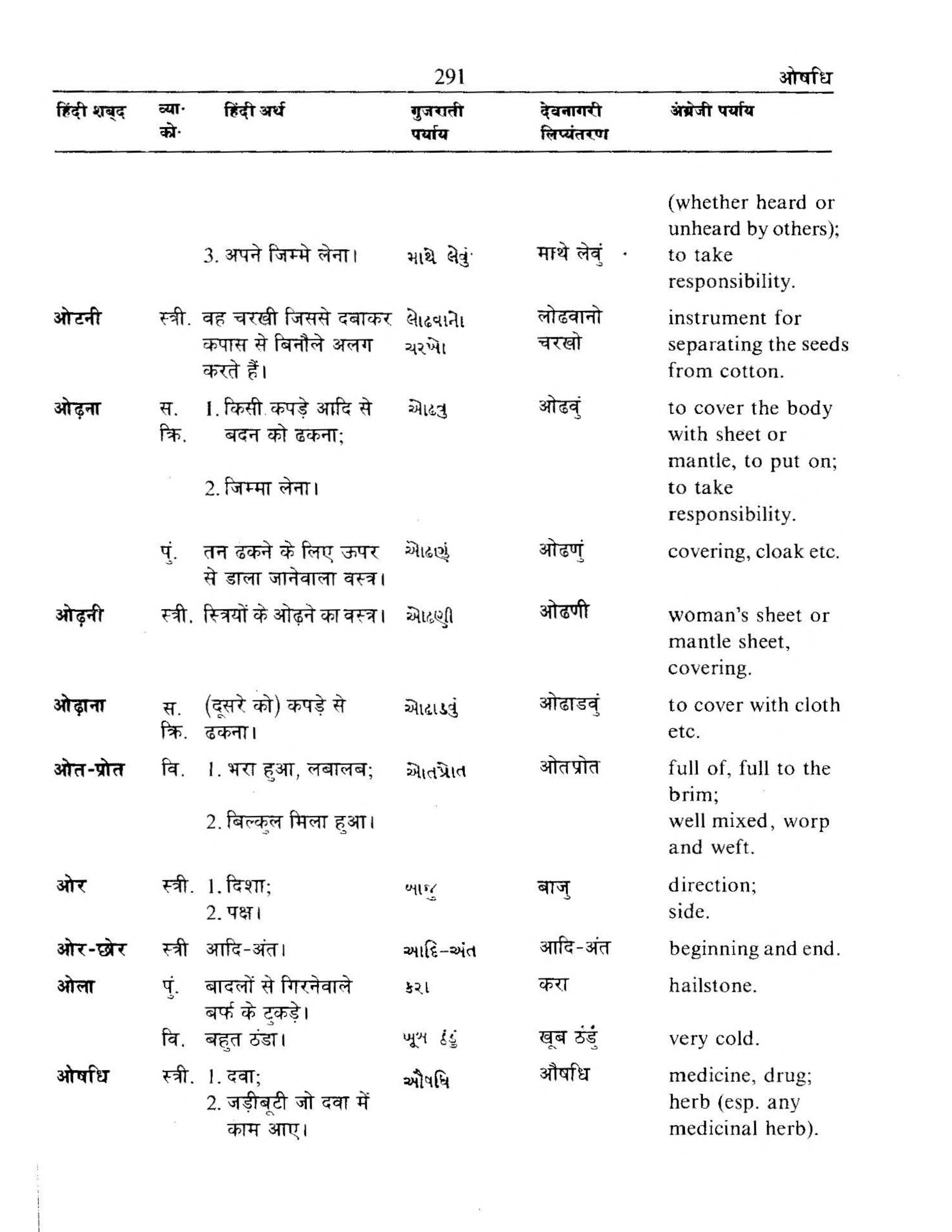 Hindi-Gujarati-English Volume 1 [page 304] Hindi-Bengali-English ...