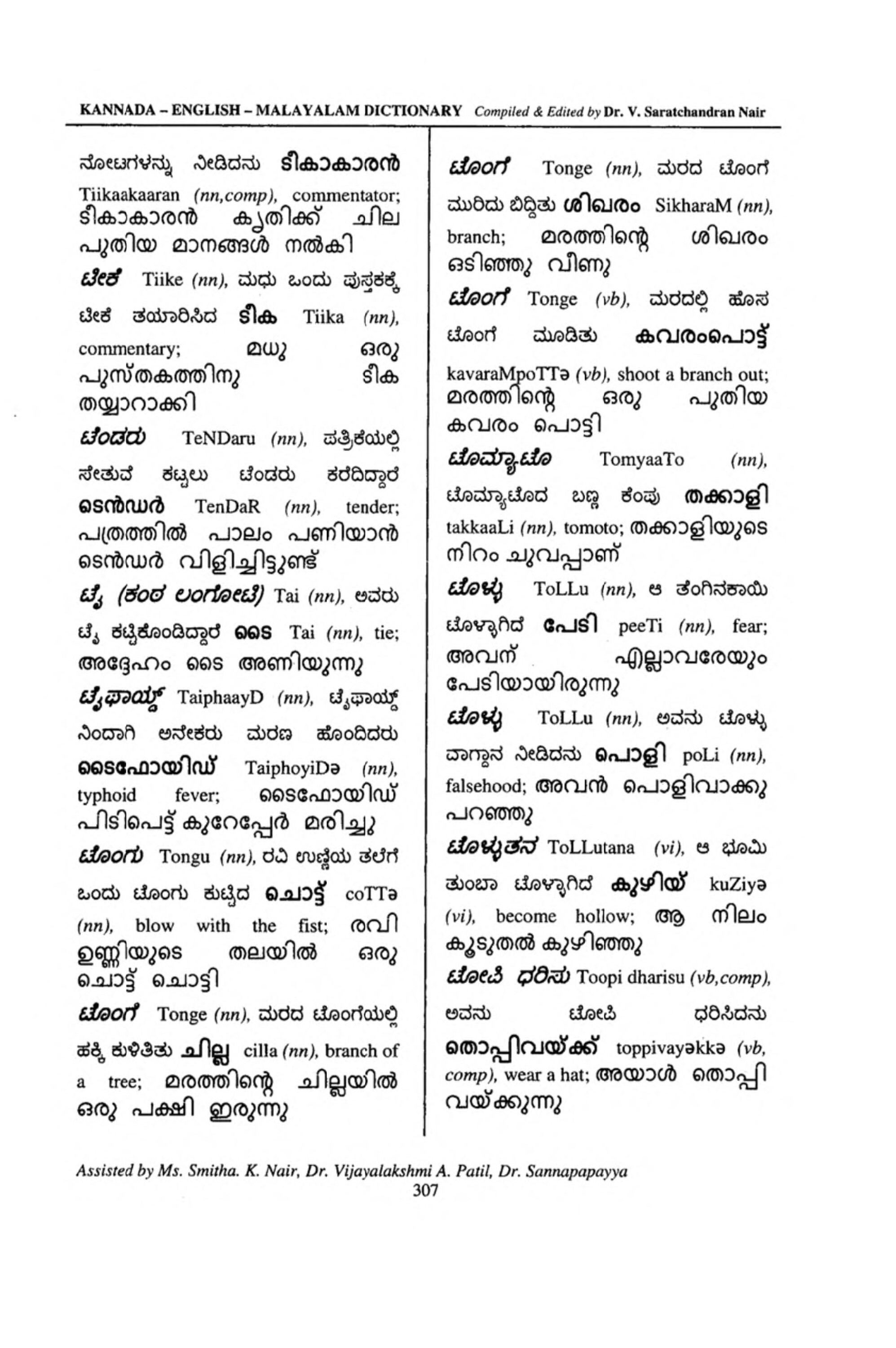 Page 333 of: Dictionaries of Indian languages (Kosha) [Indian language ...