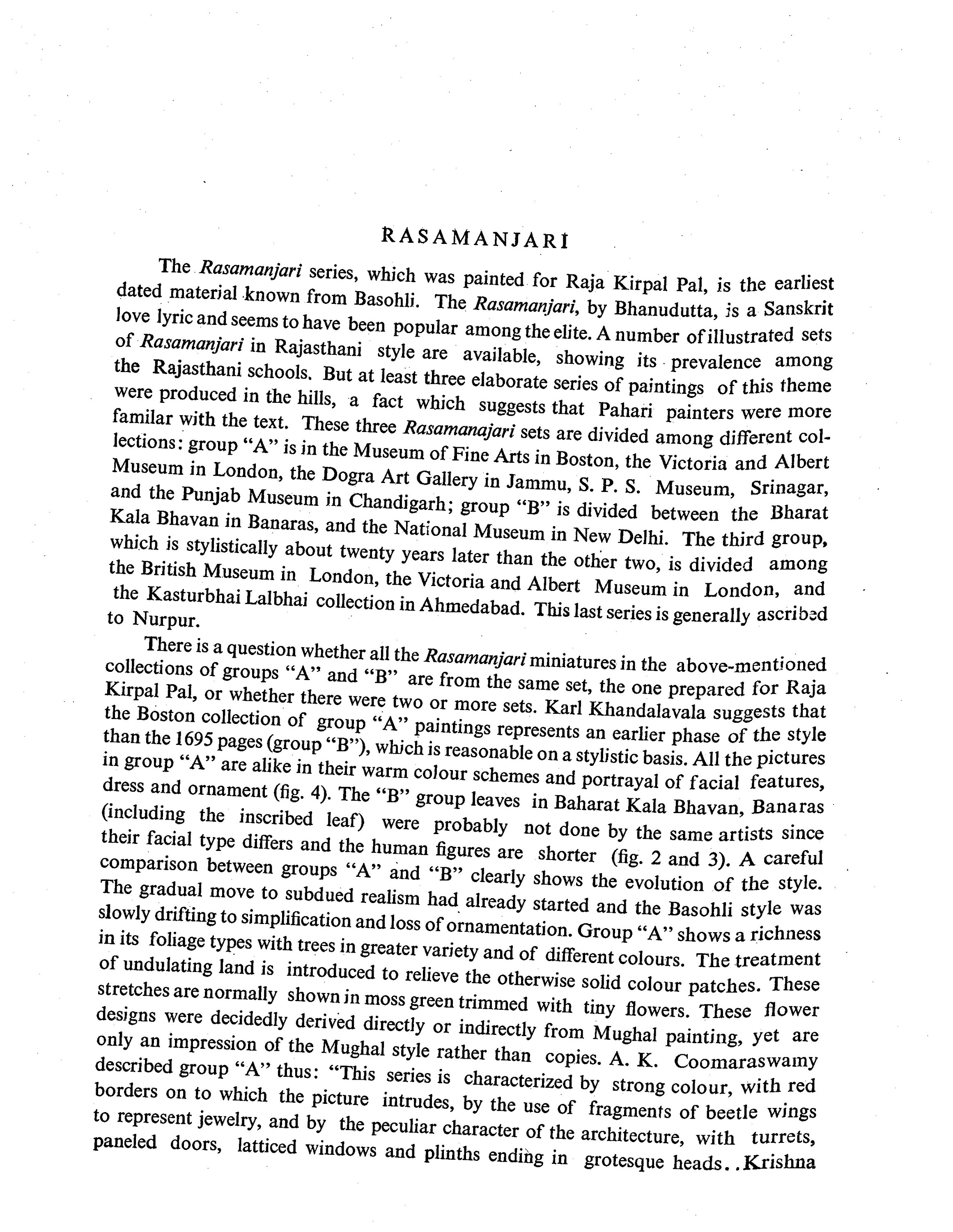 A Review of Basohli style in Indian Painting [page 5]