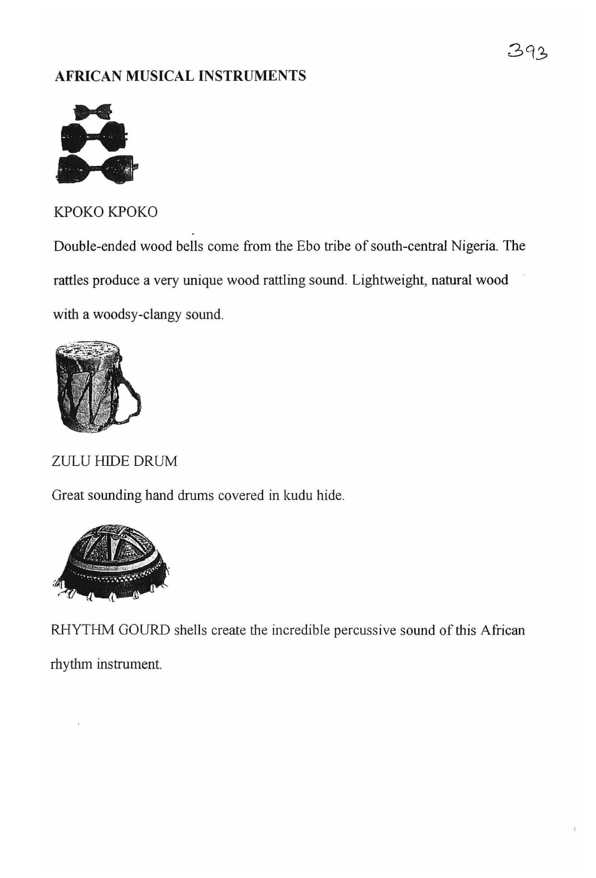 List of plates: Stringed Instruments [Appendix 1] [page 107]