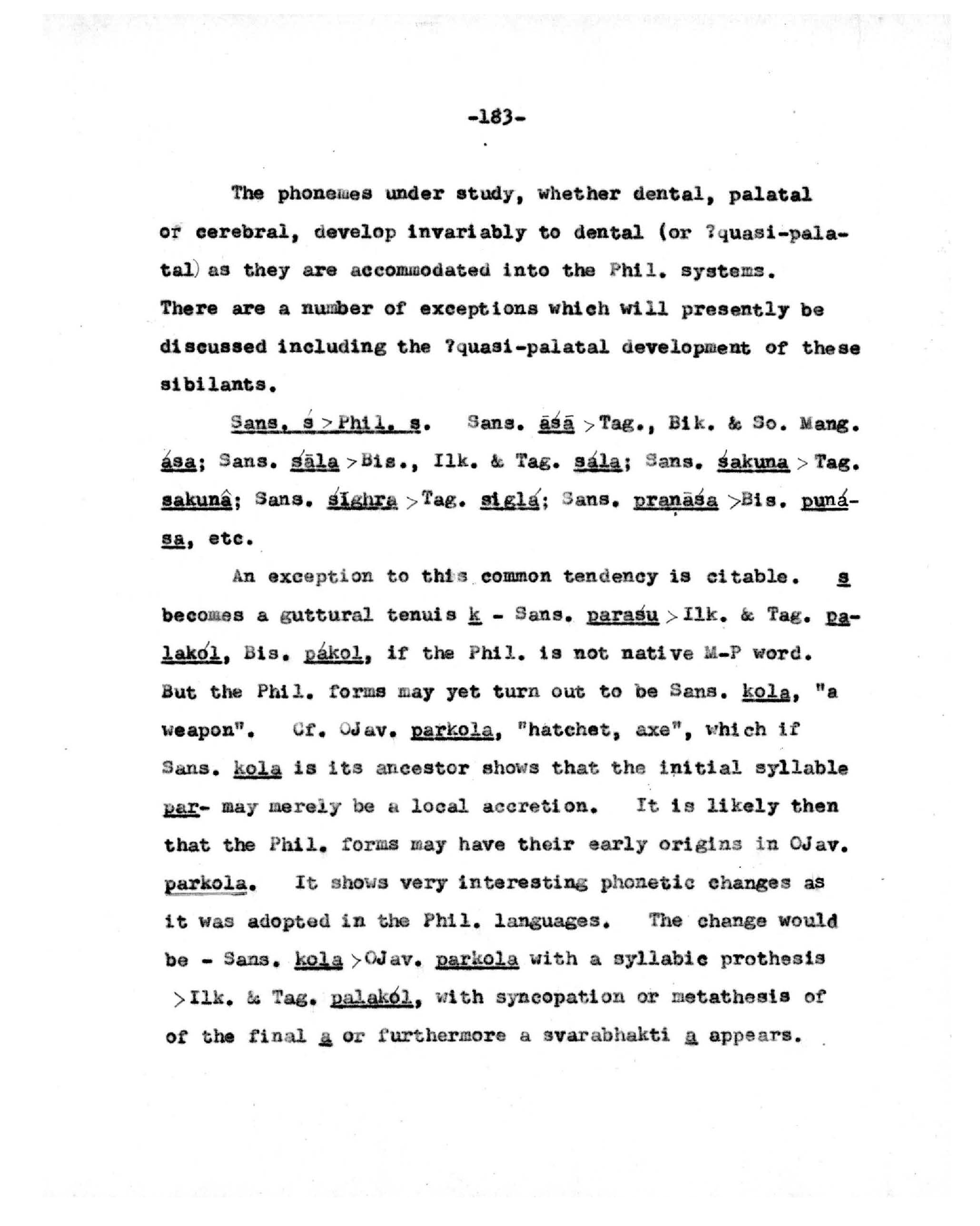Phonetic Development of Sanskrit in the Philippine languages [Chapter 2 ...