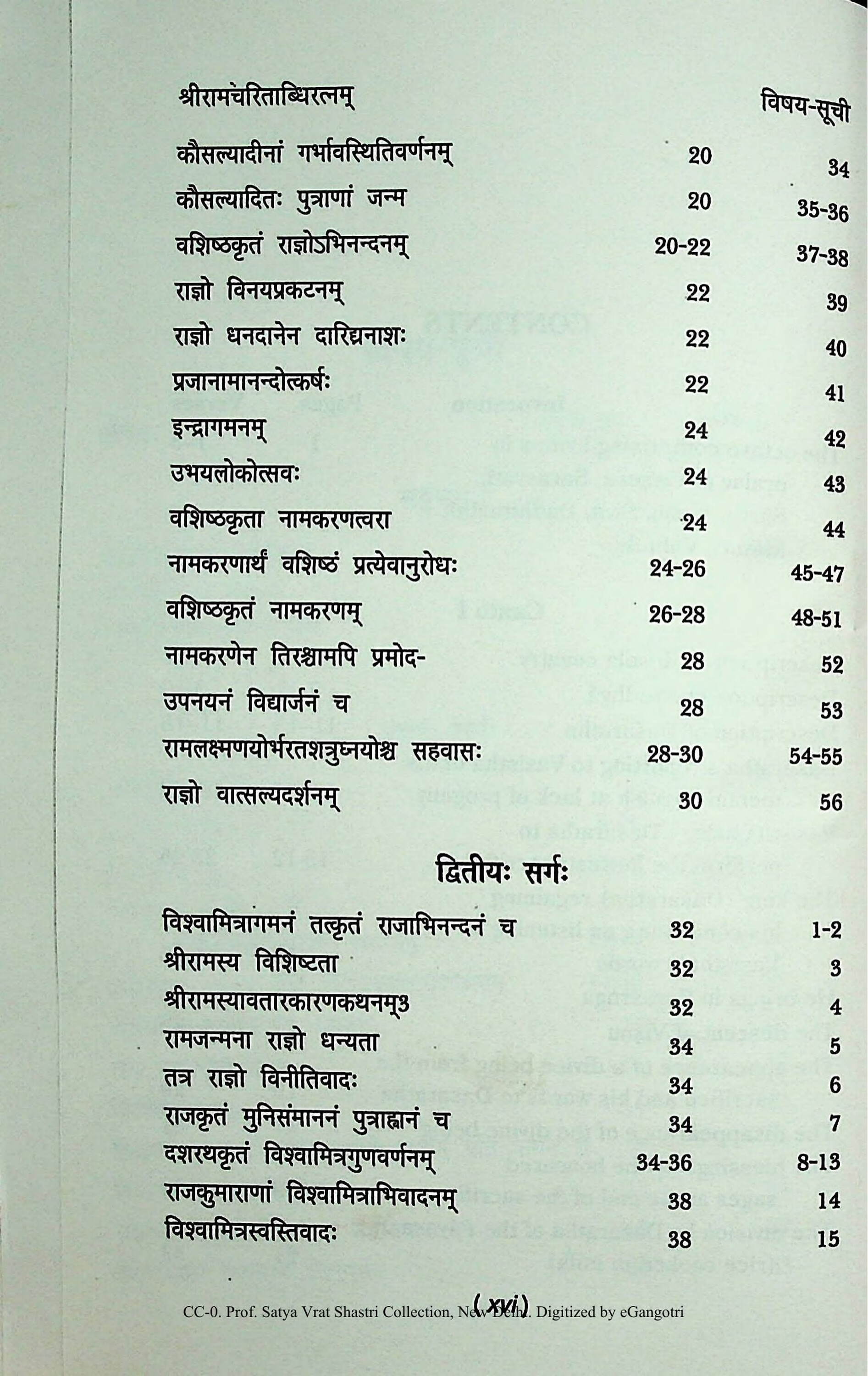 Page 20 of: Rama-caritabdhi-ratna of Nityananda Shastri