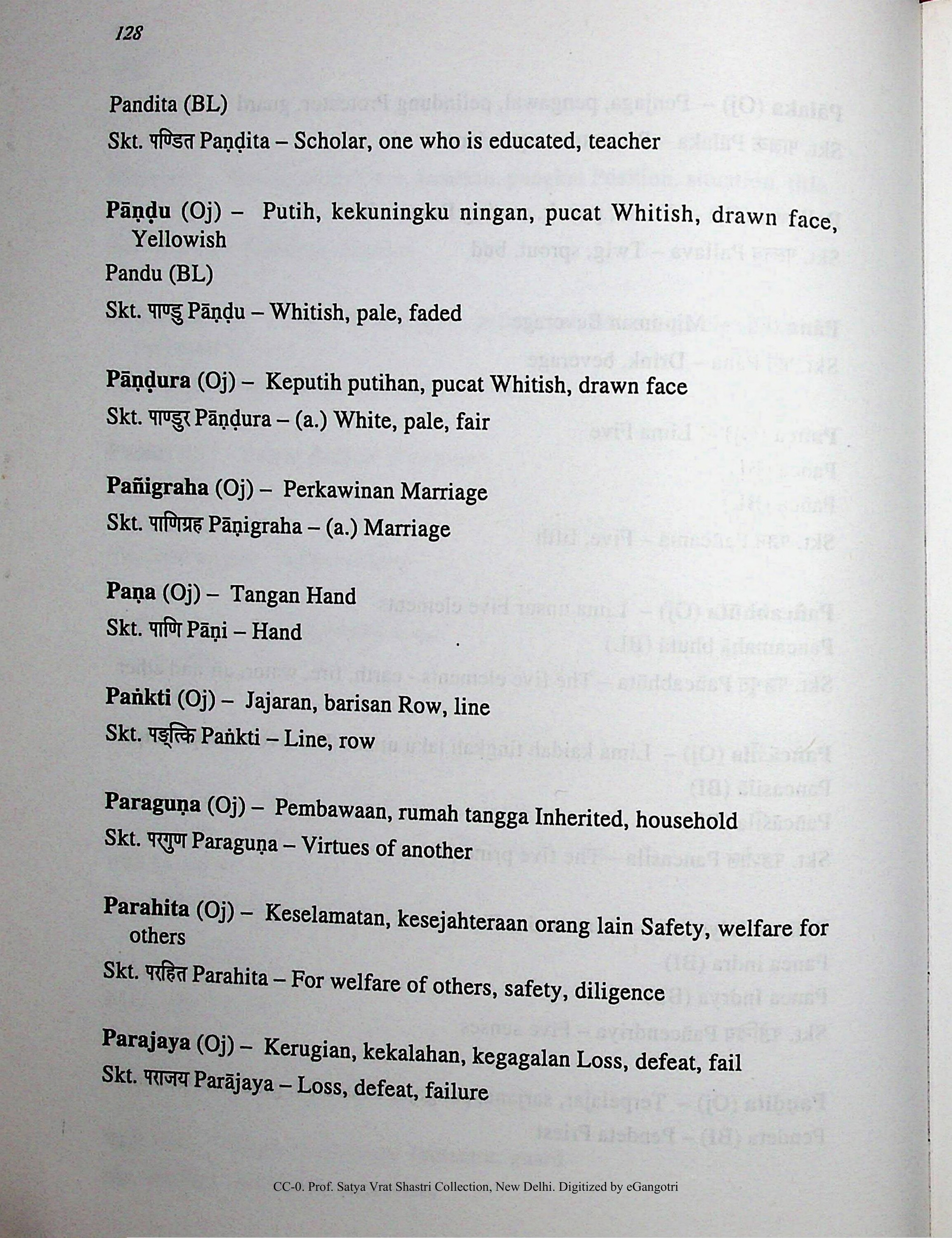 Page 154 of: Sanskrit Words In Southeast Asian Languages