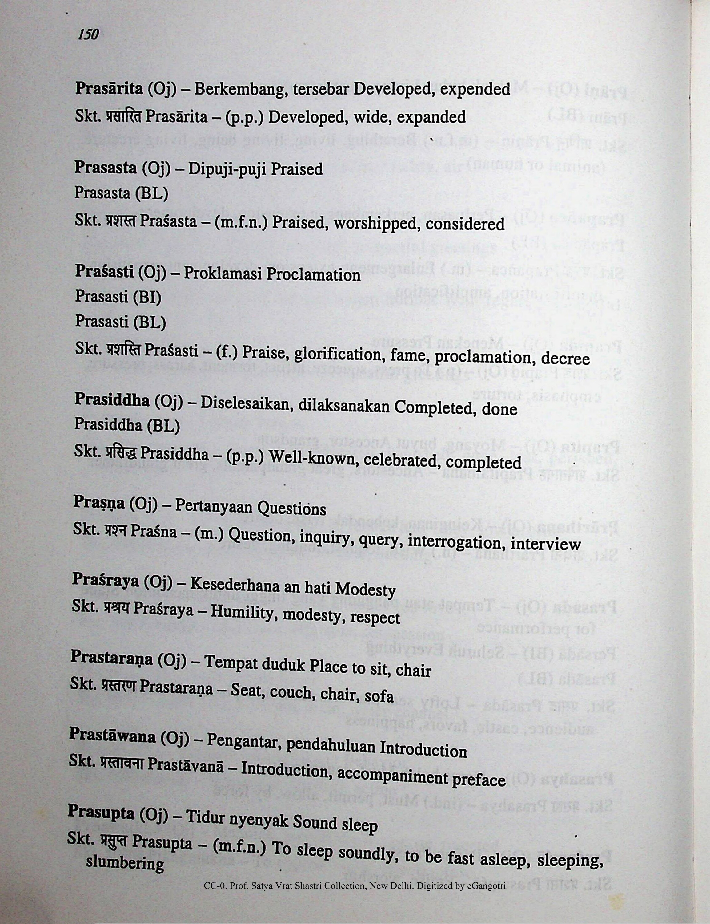 Page 176 of: Sanskrit Words In Southeast Asian Languages