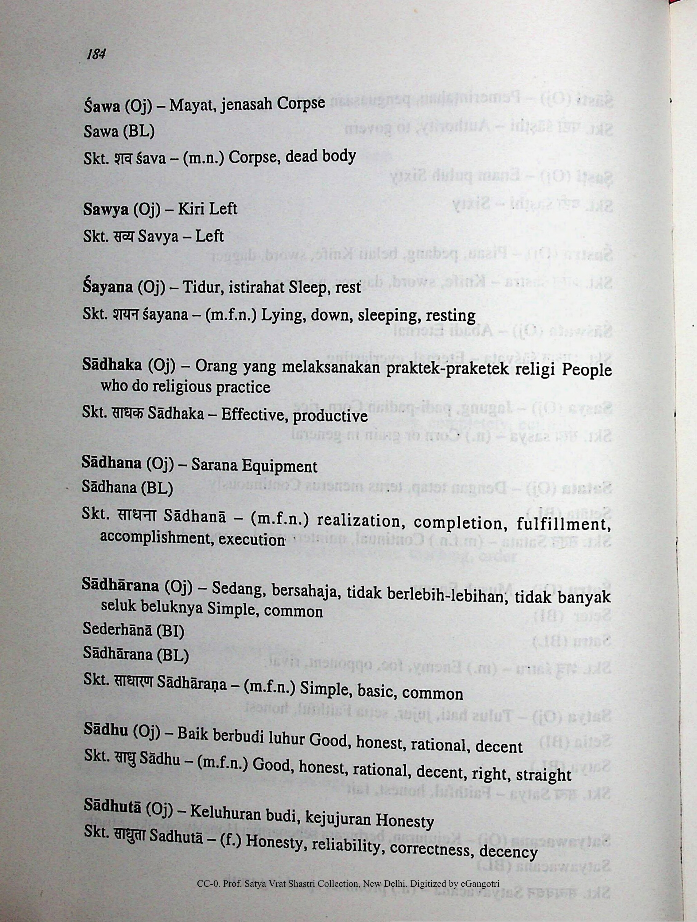 Page 210 of: Sanskrit Words In Southeast Asian Languages