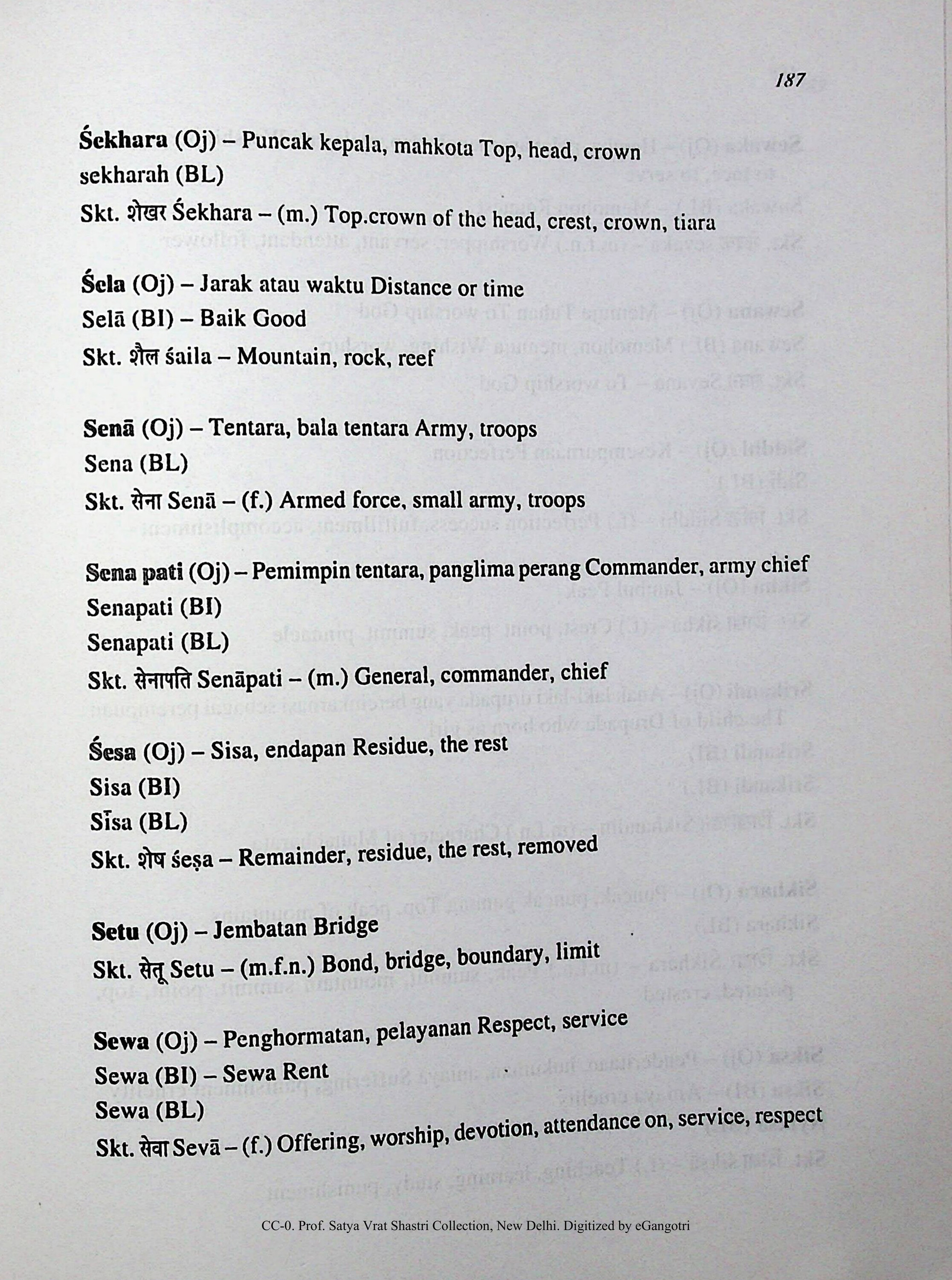 Page 213 of: Sanskrit Words In Southeast Asian Languages