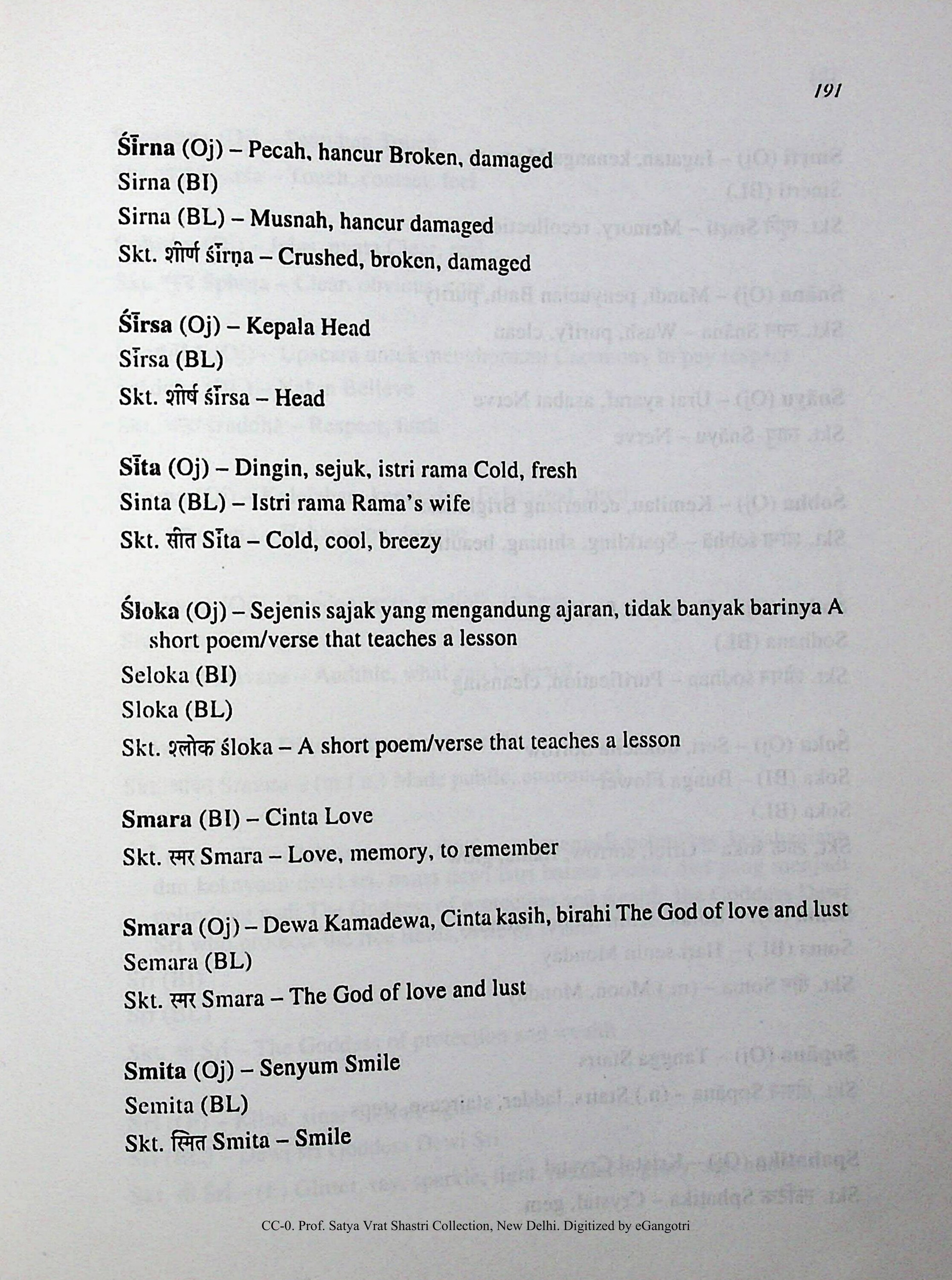 Page 217 of: Sanskrit Words In Southeast Asian Languages