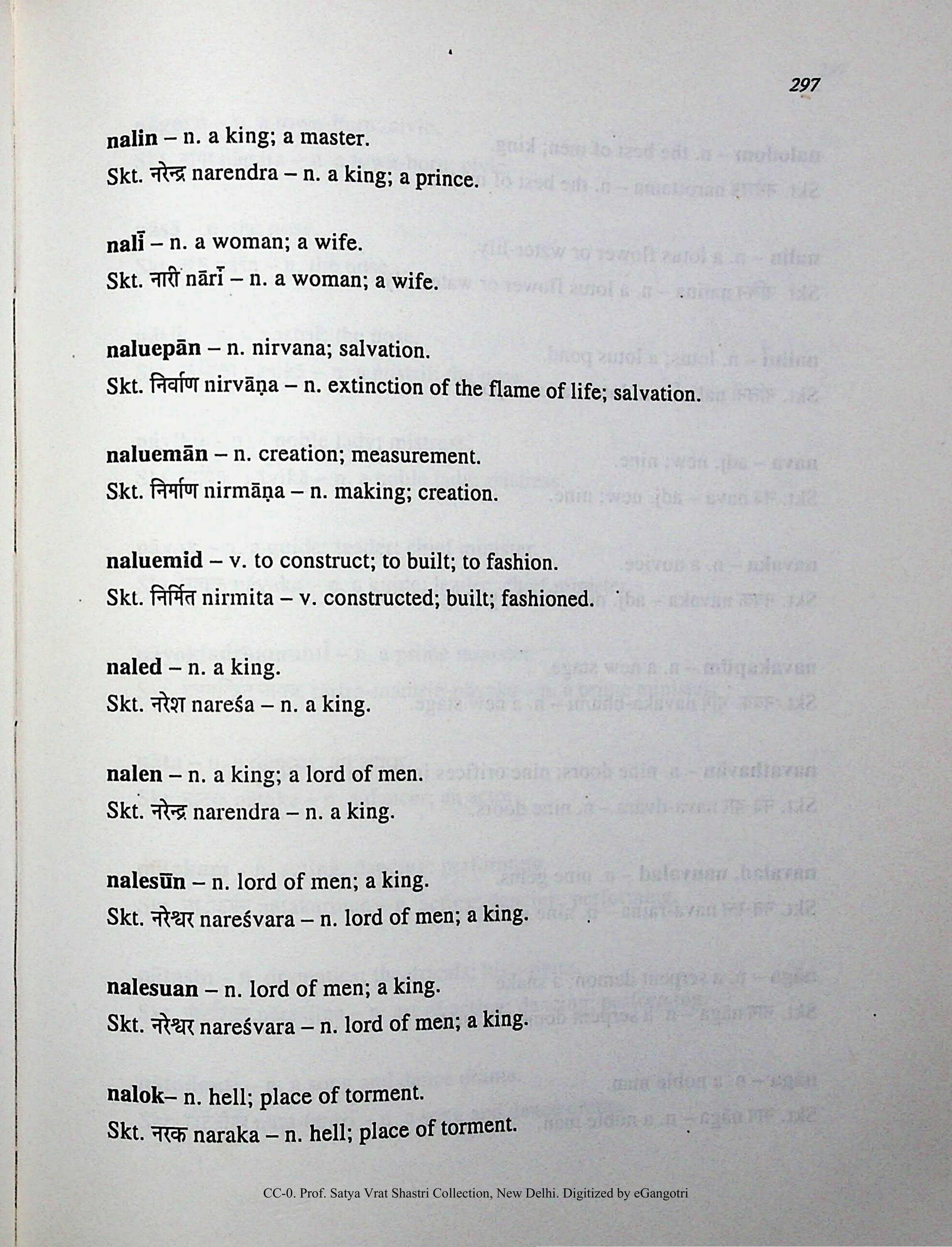 Page 325 of: Sanskrit Words In Southeast Asian Languages