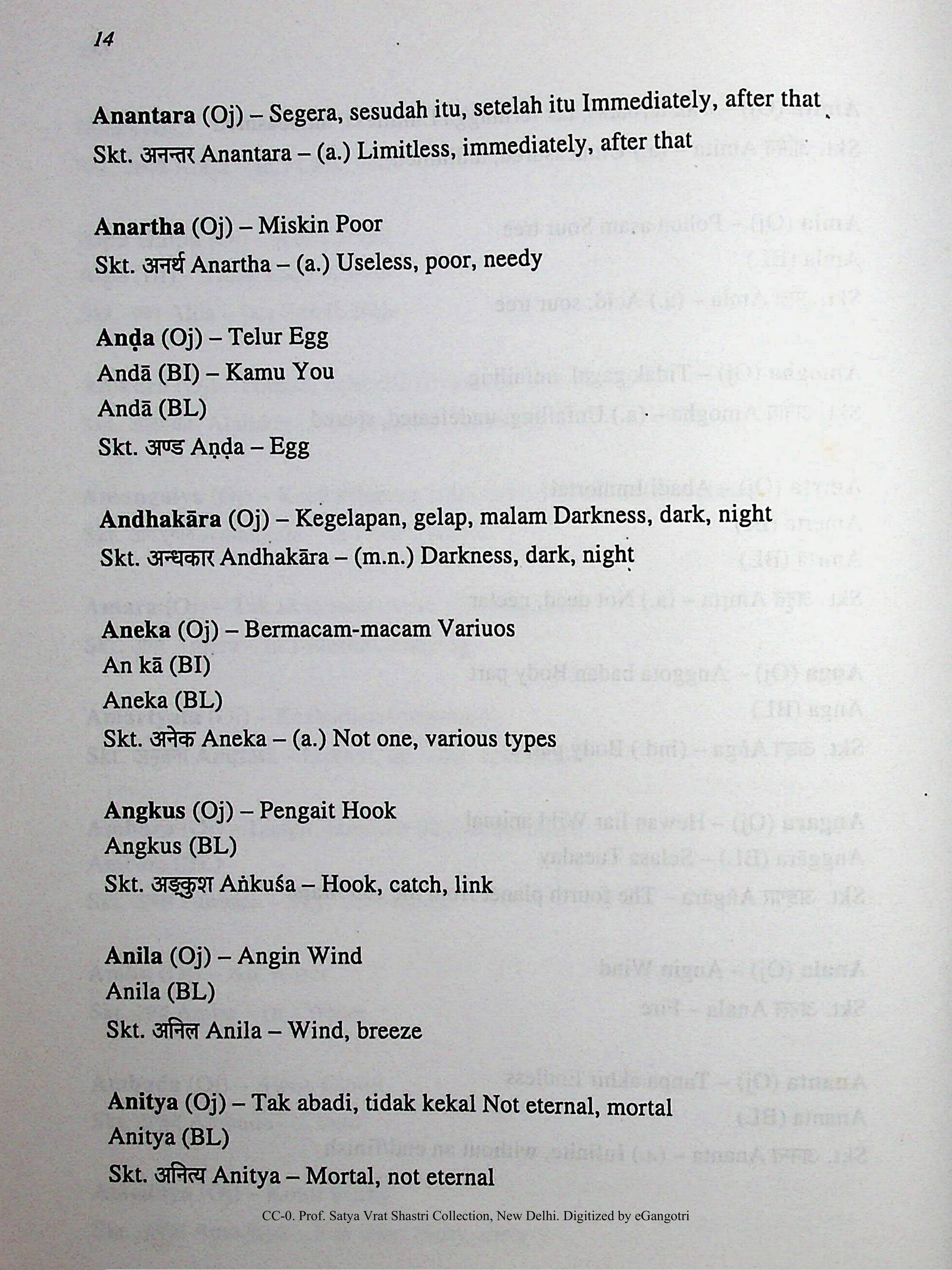 Page 40 of: Sanskrit Words In Southeast Asian Languages