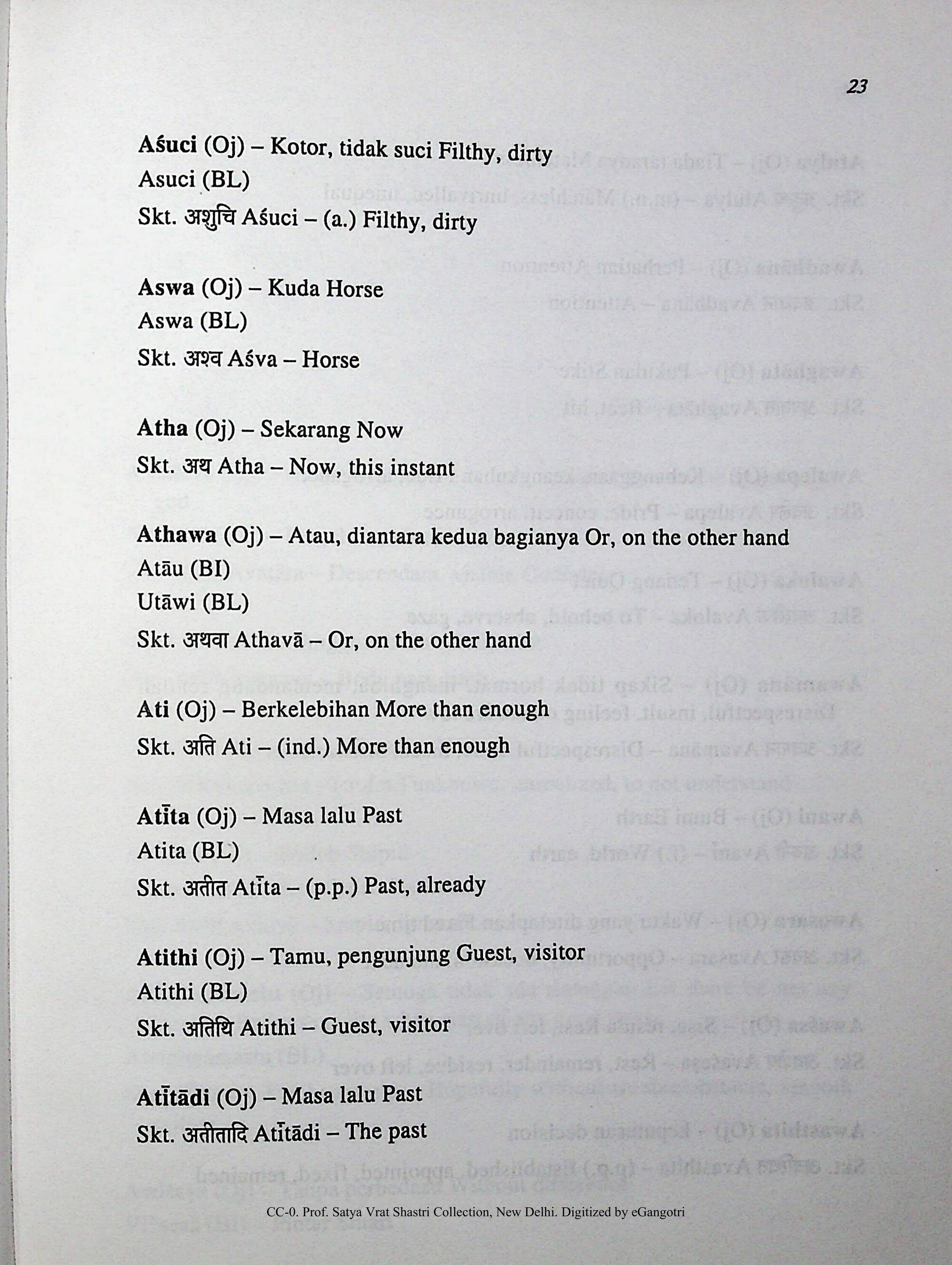 Page 49 of: Sanskrit Words In Southeast Asian Languages