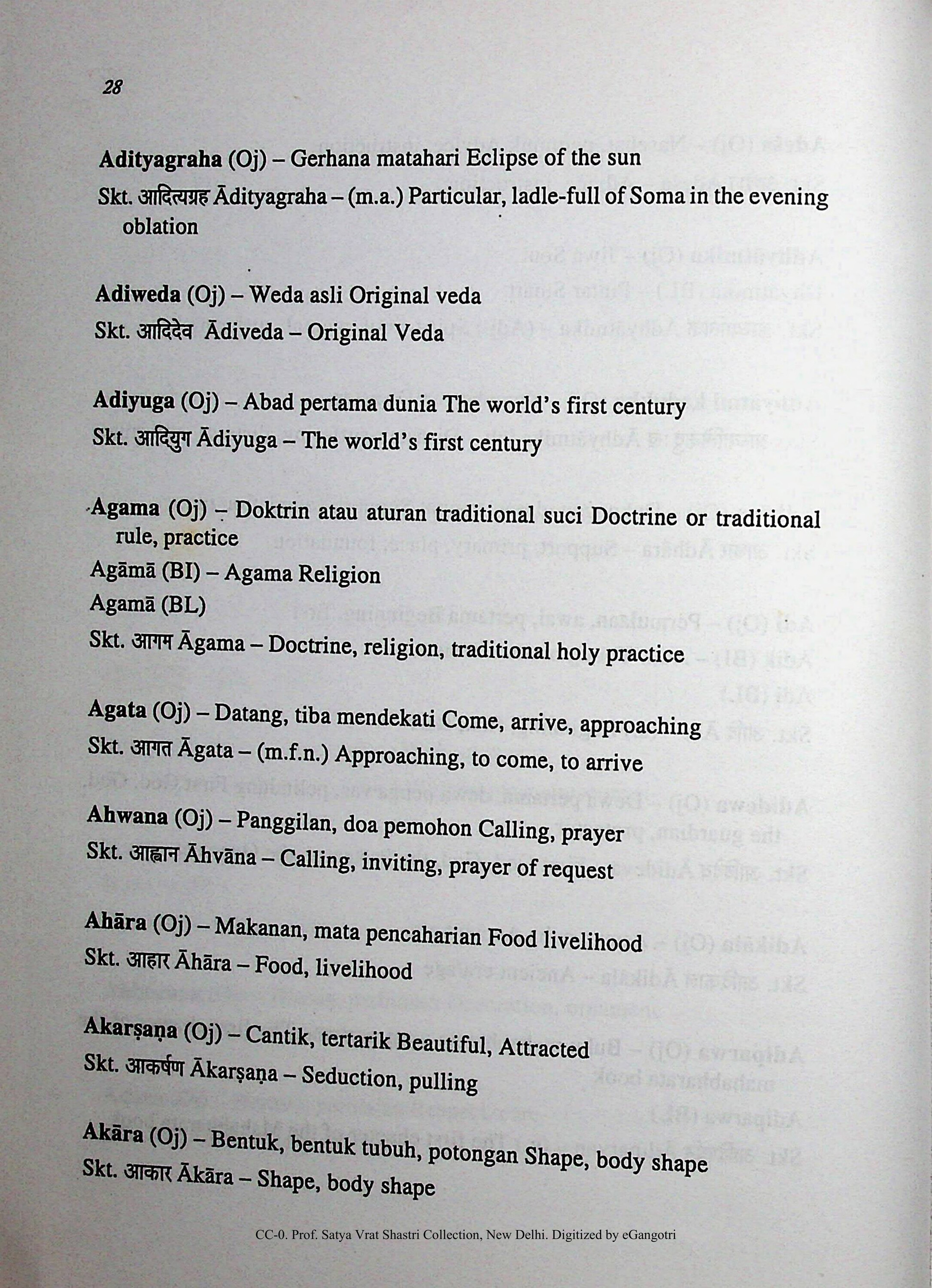 Page 54 of: Sanskrit Words In Southeast Asian Languages