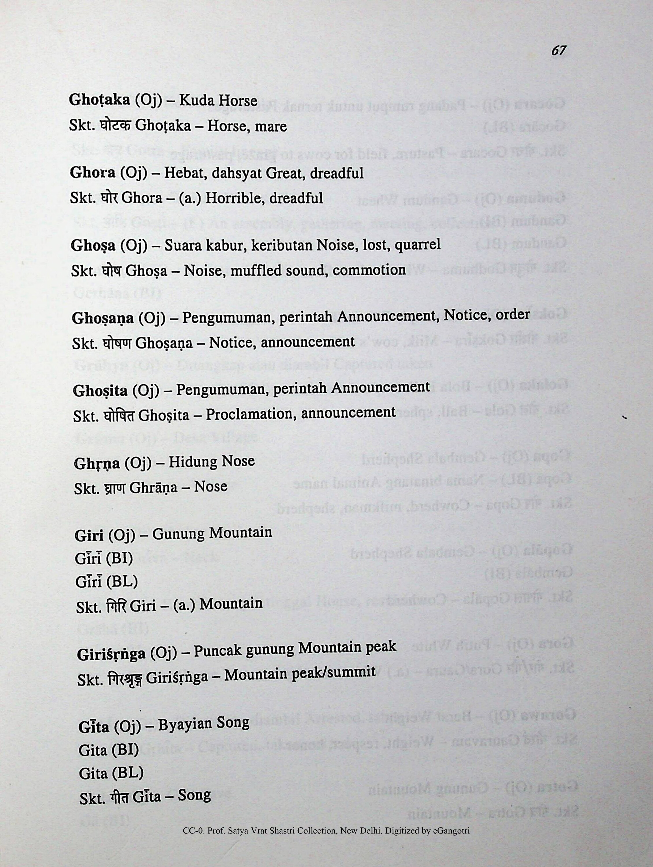 Page 93 of: Sanskrit Words In Southeast Asian Languages