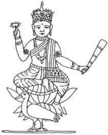 Yakshini 7: Shanta or Kali [Jain Remains of Ancient Bengal]