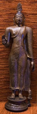 Buddha Image (metal) [Galle National Museum]