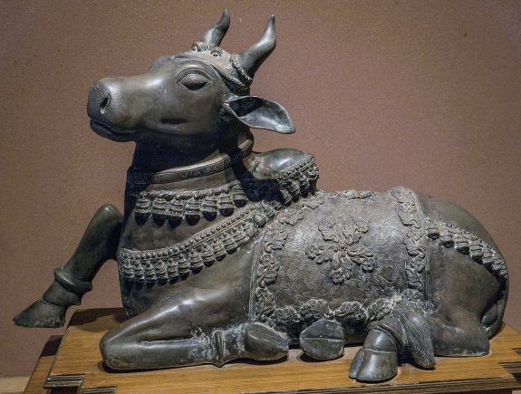 Depiction of a Bull (Vrishabha) [Odisha State Museum—Arts and Crafts]