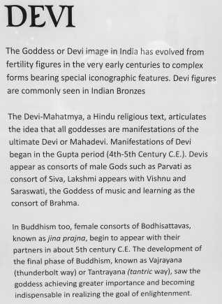 Images of Devi (the Goddess) [New Delhi Museum—Bronze images]