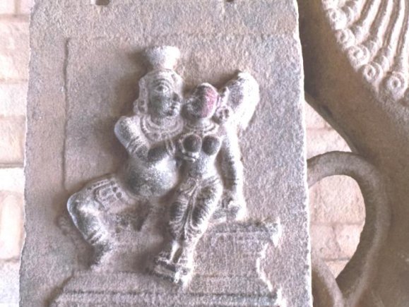 Figure 41. Mithuna sculpture showing procreation [Sculptures in temples ...