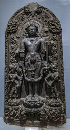 Narayan (Narayana) [Hindu Stone Sculptures (NMN)]