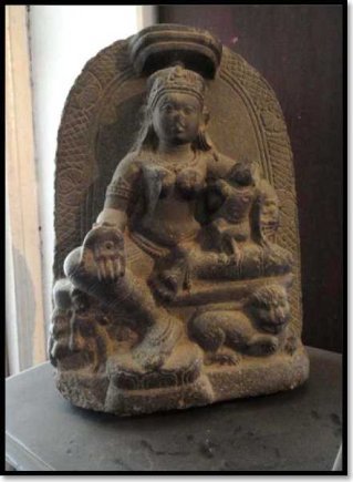 Number 1: Yakshi Ambika [Jain Remains of Ancient Bengal]