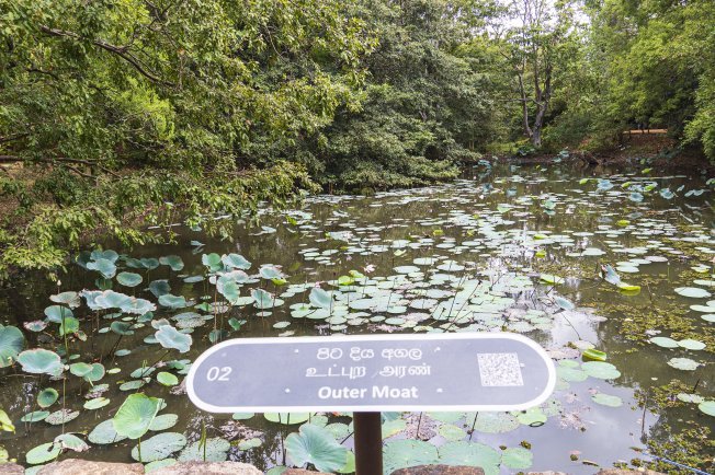 Outer Moat [Sigiriya rock fortress]