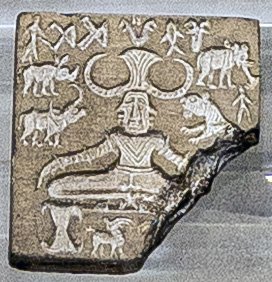 Pashupati-Siva Seal [New Delhi Museum—Harappan Civilisation]