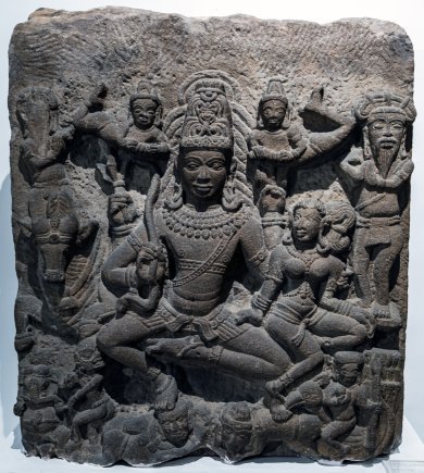 Shiva, Parvati and family (10th century) [New Delhi Museum—Gupta ...