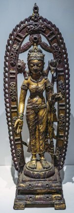 Standing Tara (9th century) [New Delhi Museum—Bronze images]